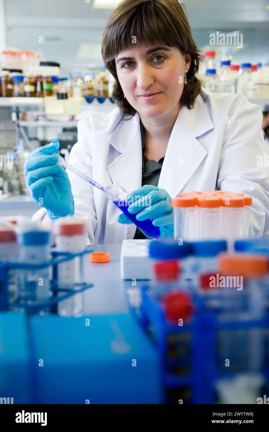 Substance staining, biopharmaceutical lab, development of new ...