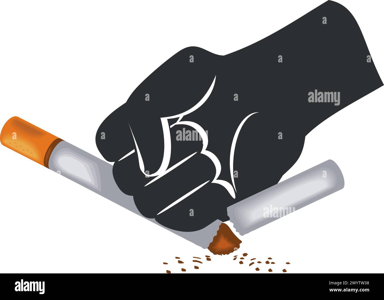 no smoking day advertising Stock Vector Image & Art - Alamy