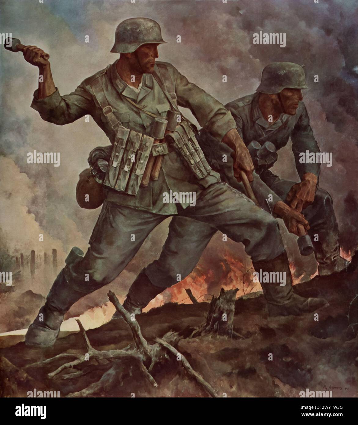 Nazi soldiers 1943 hi-res stock photography and images - Alamy