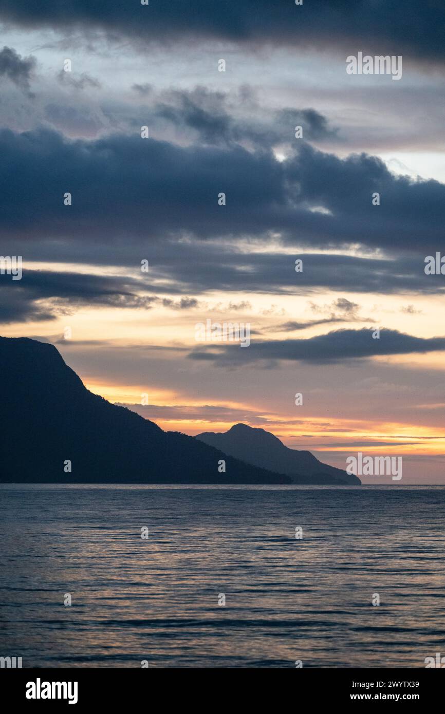 Sunset from Tanjung Rhu Beach, Pulau Langkawi, Kedah, Malaysia, Asia ...