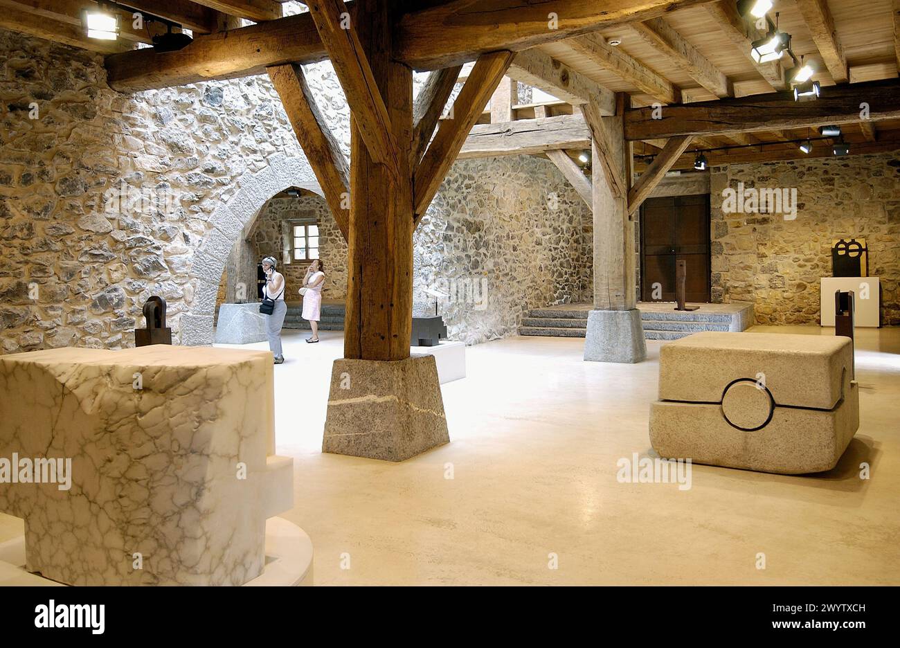 Chillida Leku Museum. Caserío Zabalaga. Hernani. Guipuzcoa. Euskadi ...