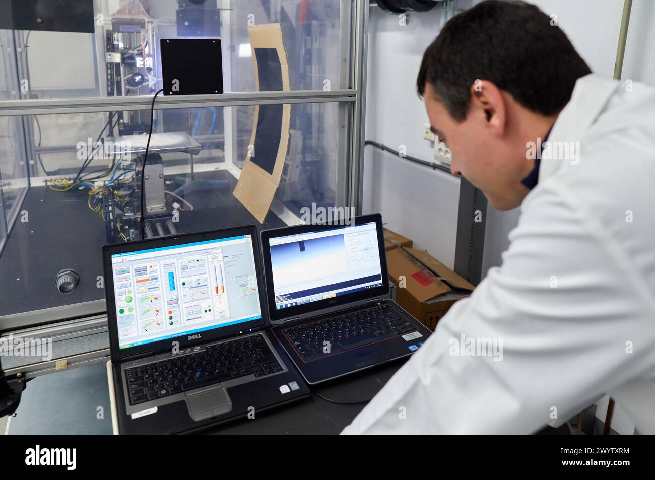 Nano spider, Electrospinning nanofiber manufacturing equipment for the ...