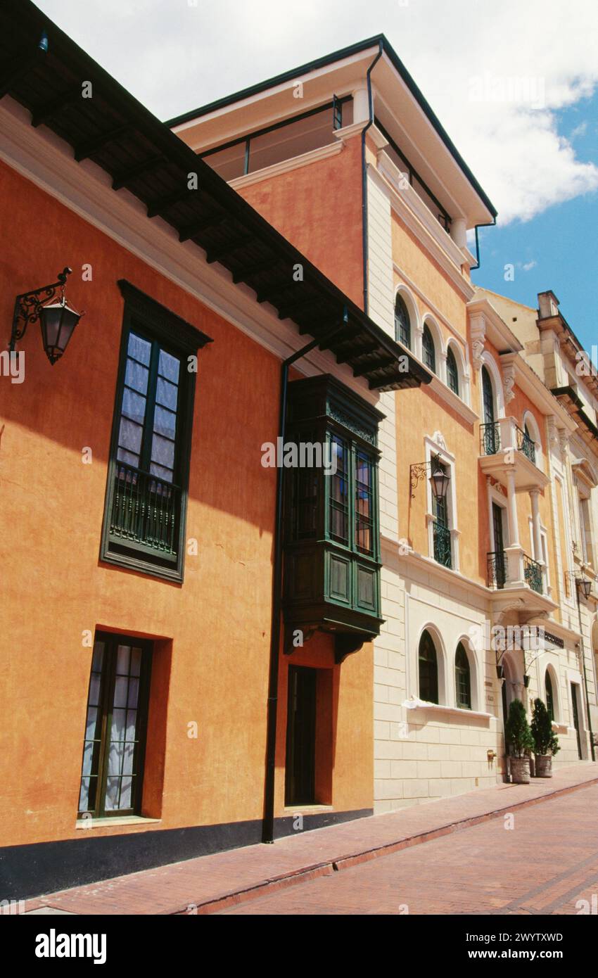 La Candelaria (colonial area). Bogota. Colombia Stock Photo - Alamy