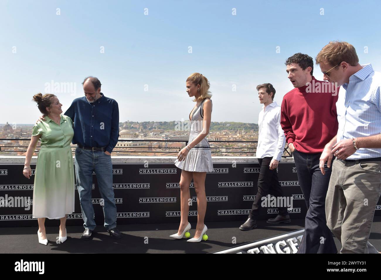 Rome, Italy. 08th Apr, 2024. ROME, ITALY - APRIL 08: Luca Guadagnino ... Rome, Italy. 08th Apr, 2024. ROME, ITALY - APRIL 08: Luca Guadagnino ...