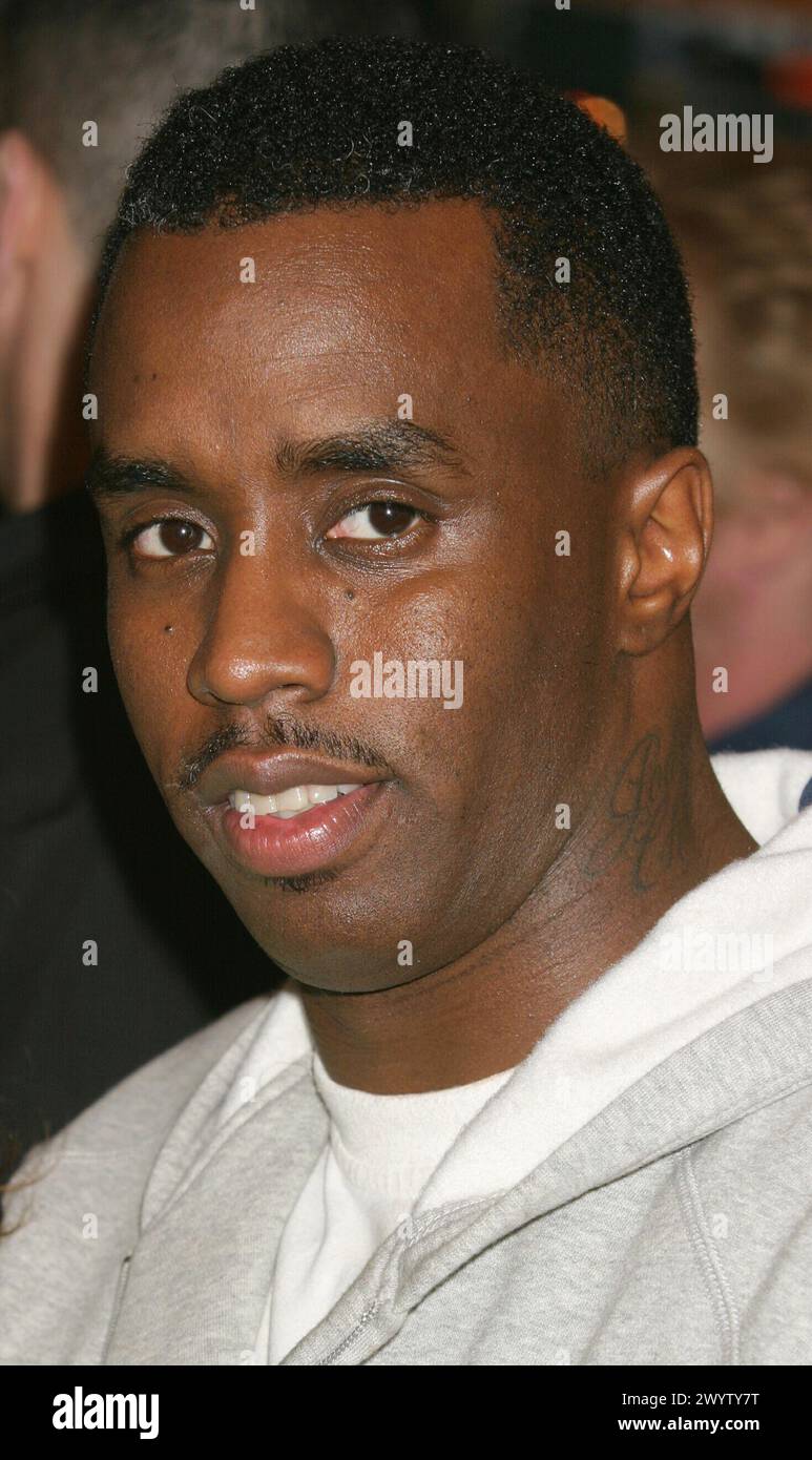 Sean "P. Diddy" Combs arriving at the opening night of "Caroline, or ...