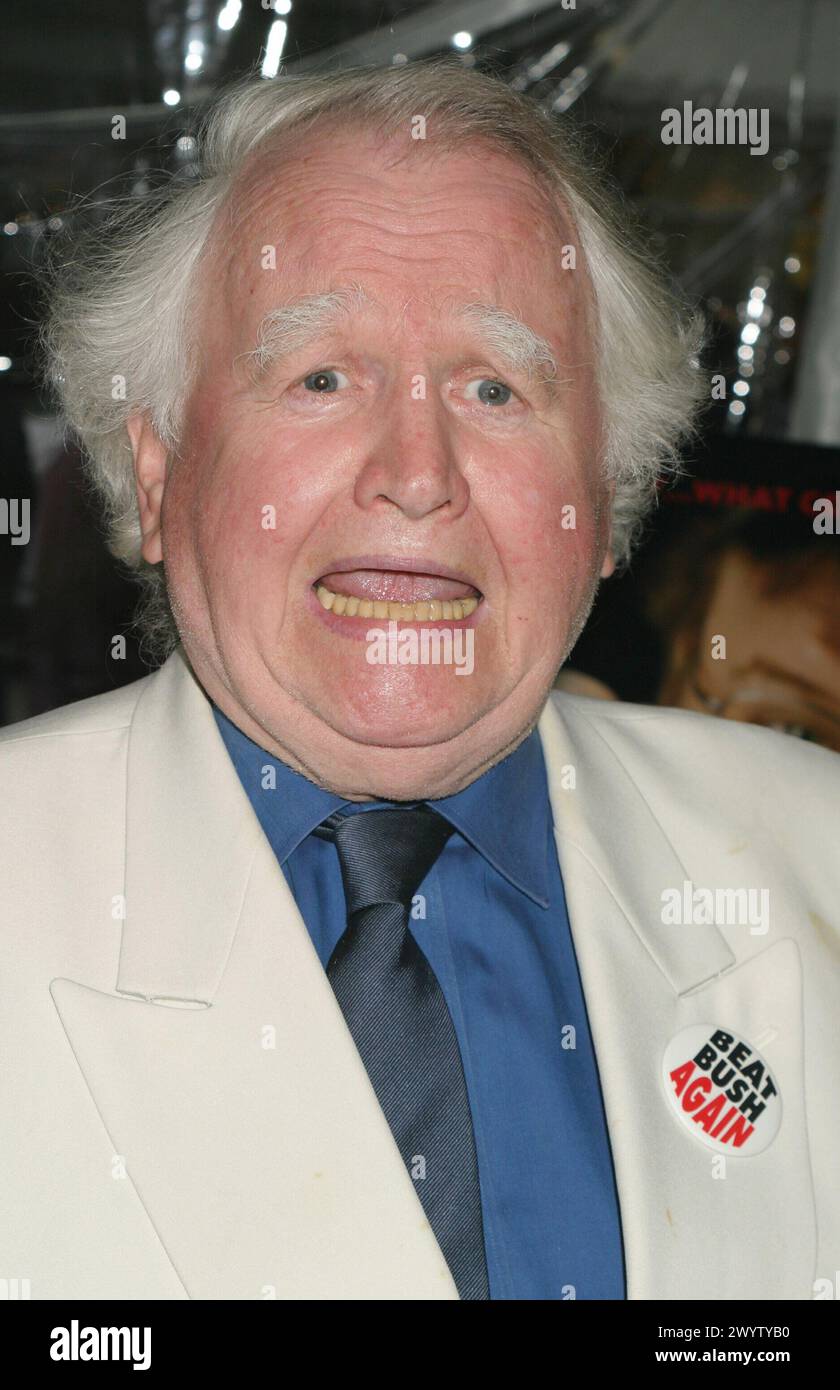 Malachy McCourt attends a special screening of "Fahrenheit 9/11" at the ...