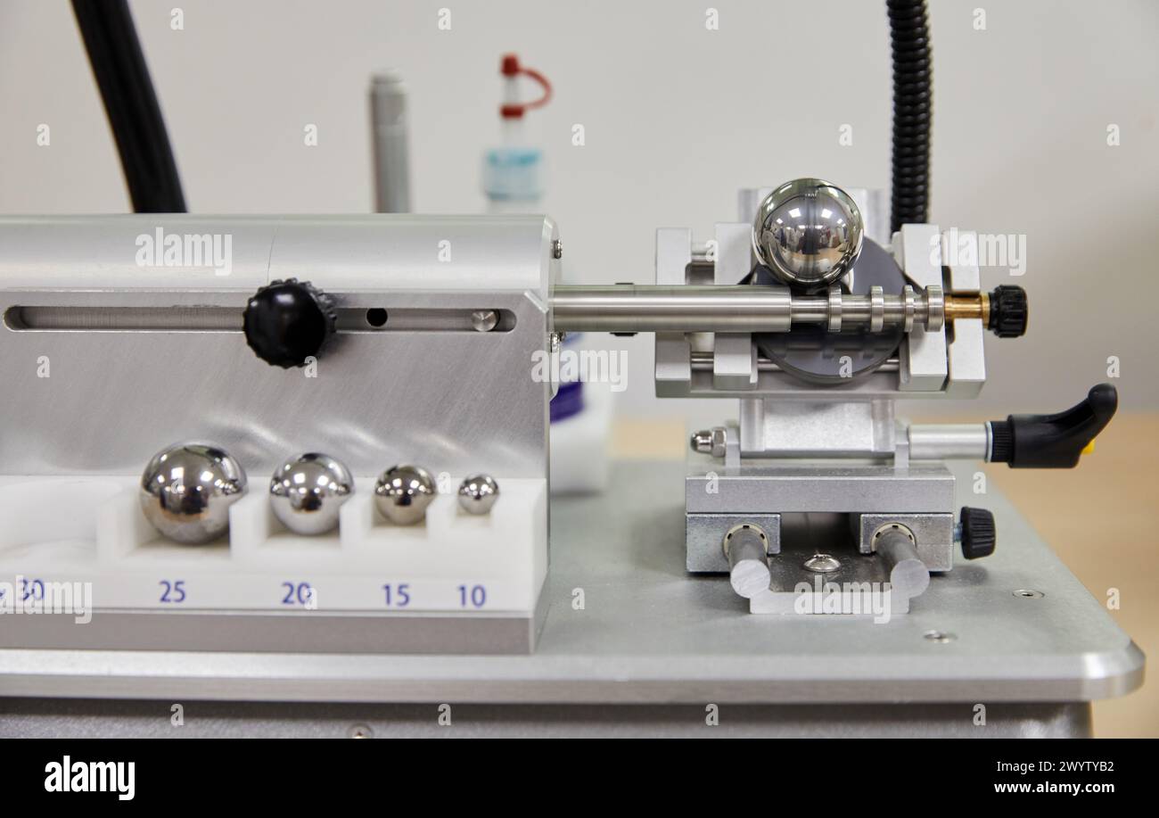 Tribometer, Calotester, Instrument for measuring thickness of thin hard ...