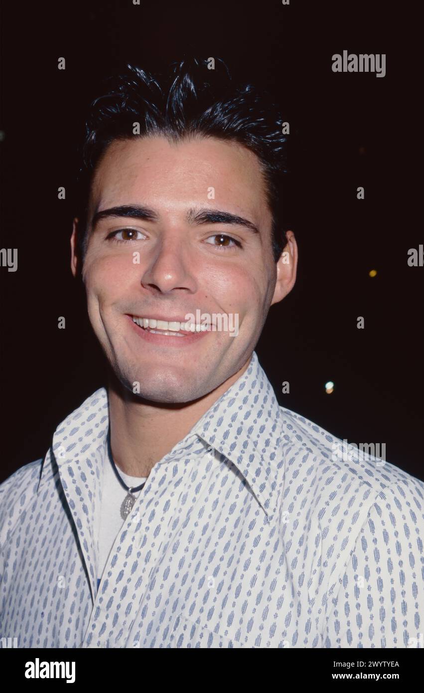 Stephen McNally of the British pop band BBMak attends a party celebrating Teen People Week on ...