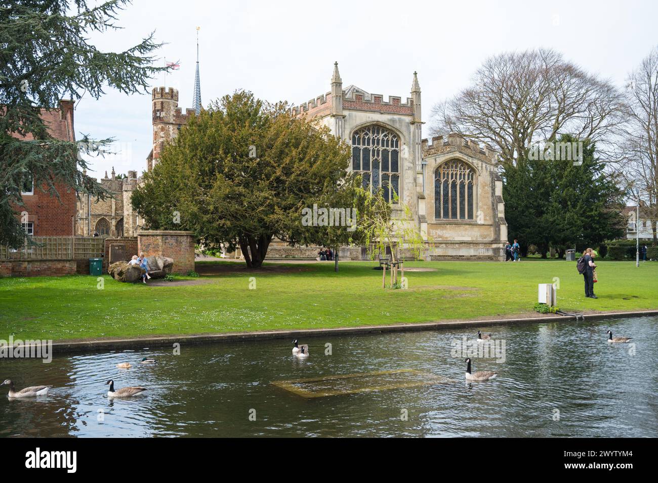East side & window of St Mary's Church. Grade1 listed Church of England ...