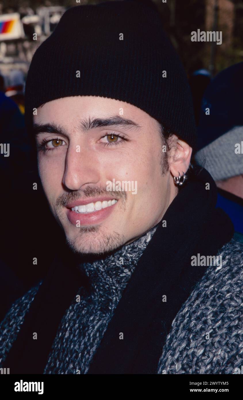 Brad Fischetti of the pop band LFO at the 74th Annual Macy's ...