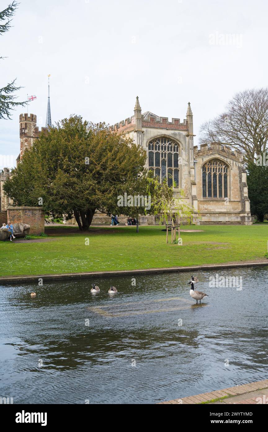 East side & window of St Mary's Church. Grade1 listed Church of England ...
