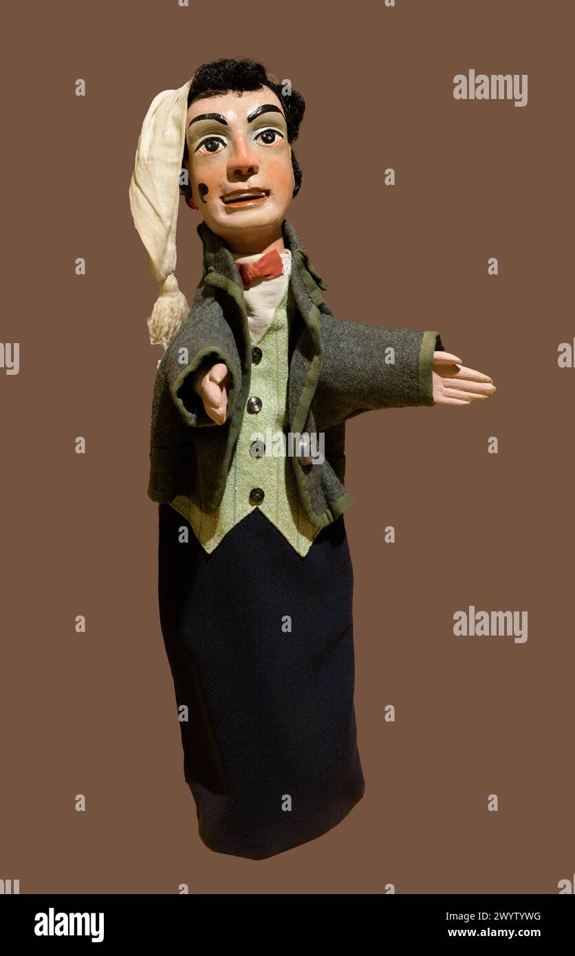 A traditional Italian hand puppet from Bologna Stock Photo - Alamy