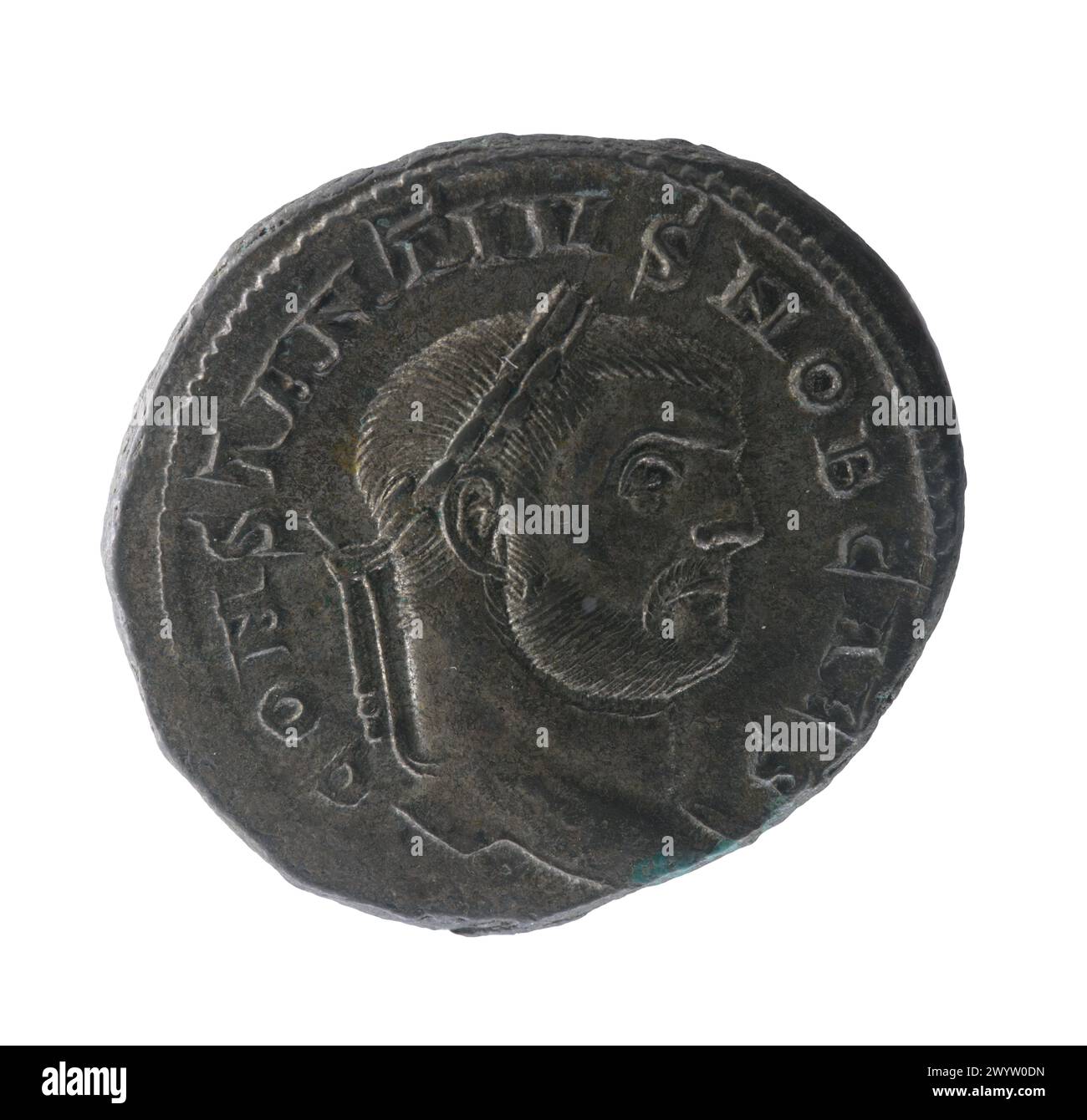 Constantius I or Flavius Valerius Constantius - Roman emperor. Denarius ...