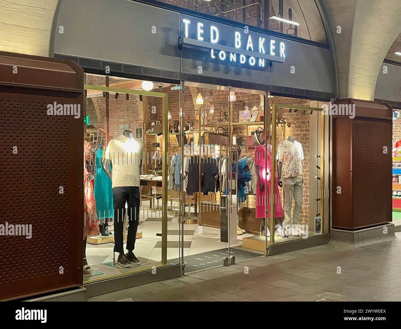 The Ted baker store at London Bridge, in London, one of the 15 stores ...