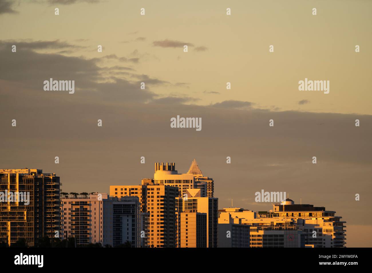 Architecture of South Beach, Miami, Dade County, Florida, USA Stock ...
