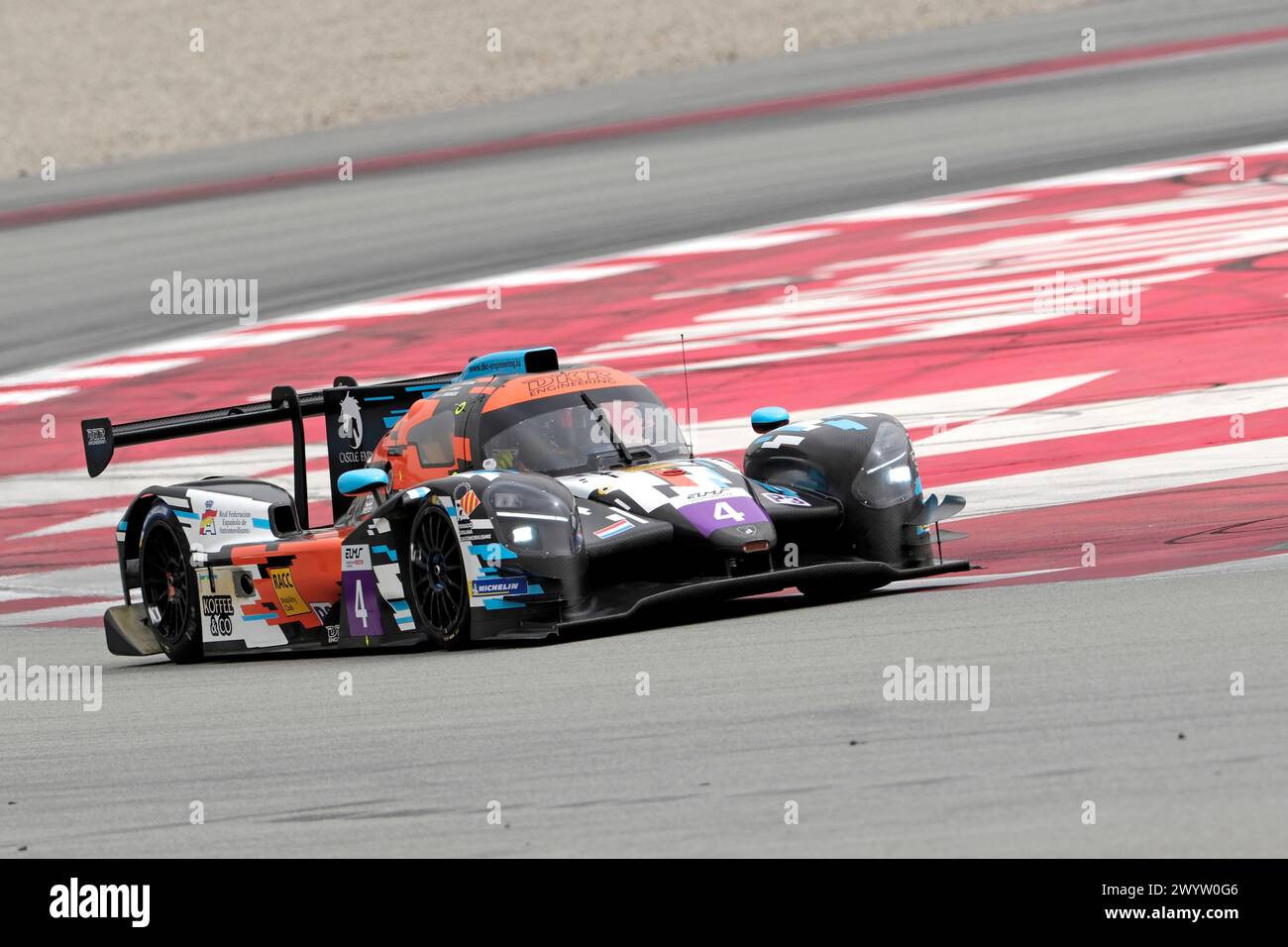 Day Two - Prologue, Afternoon Session European LeMans Series Circuit De Catalunya #4 DKR ...