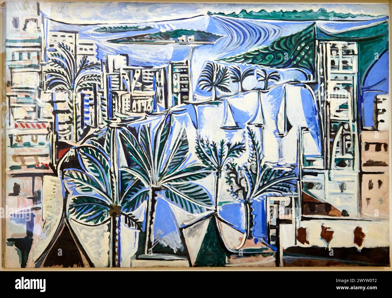 "La Baie de Cannes", 1958, Pablo Picasso, Picasso Museum, Paris, France ...
