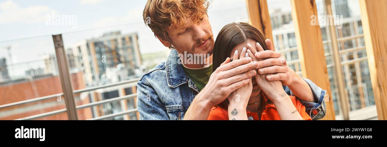 Expressing deep emotion hi-res stock photography and images - Alamy