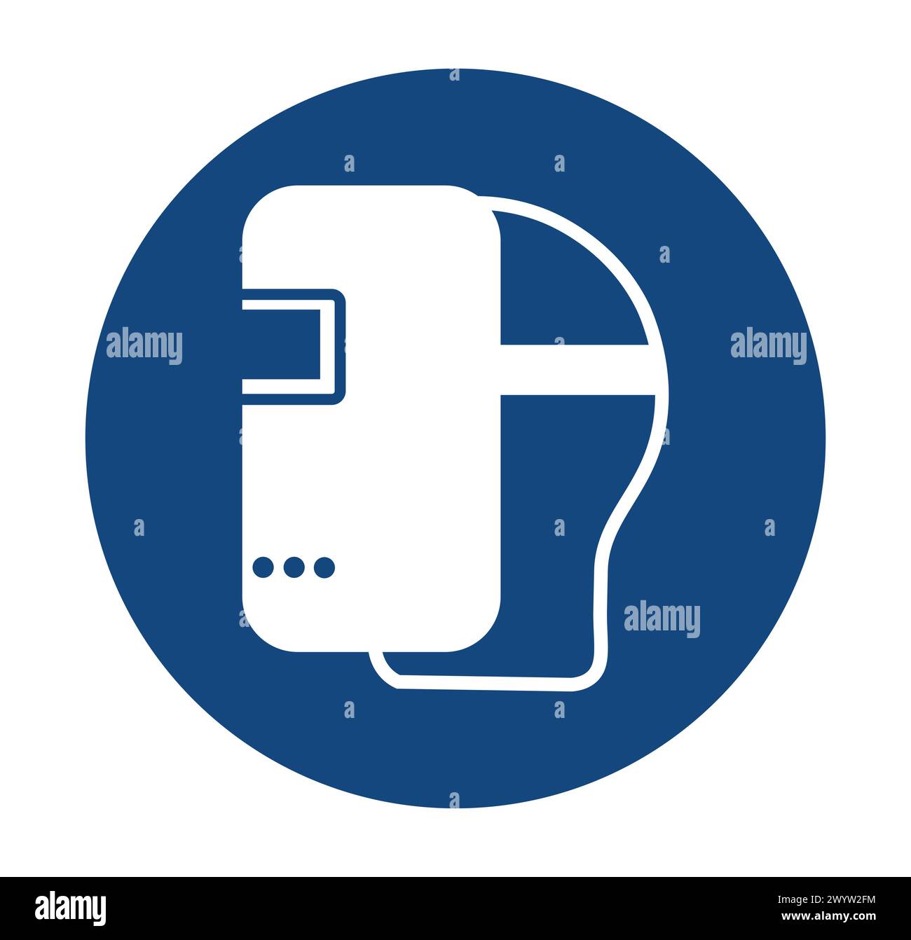 Wear a welding mask symbol Stock Vector Image & Art - Alamy