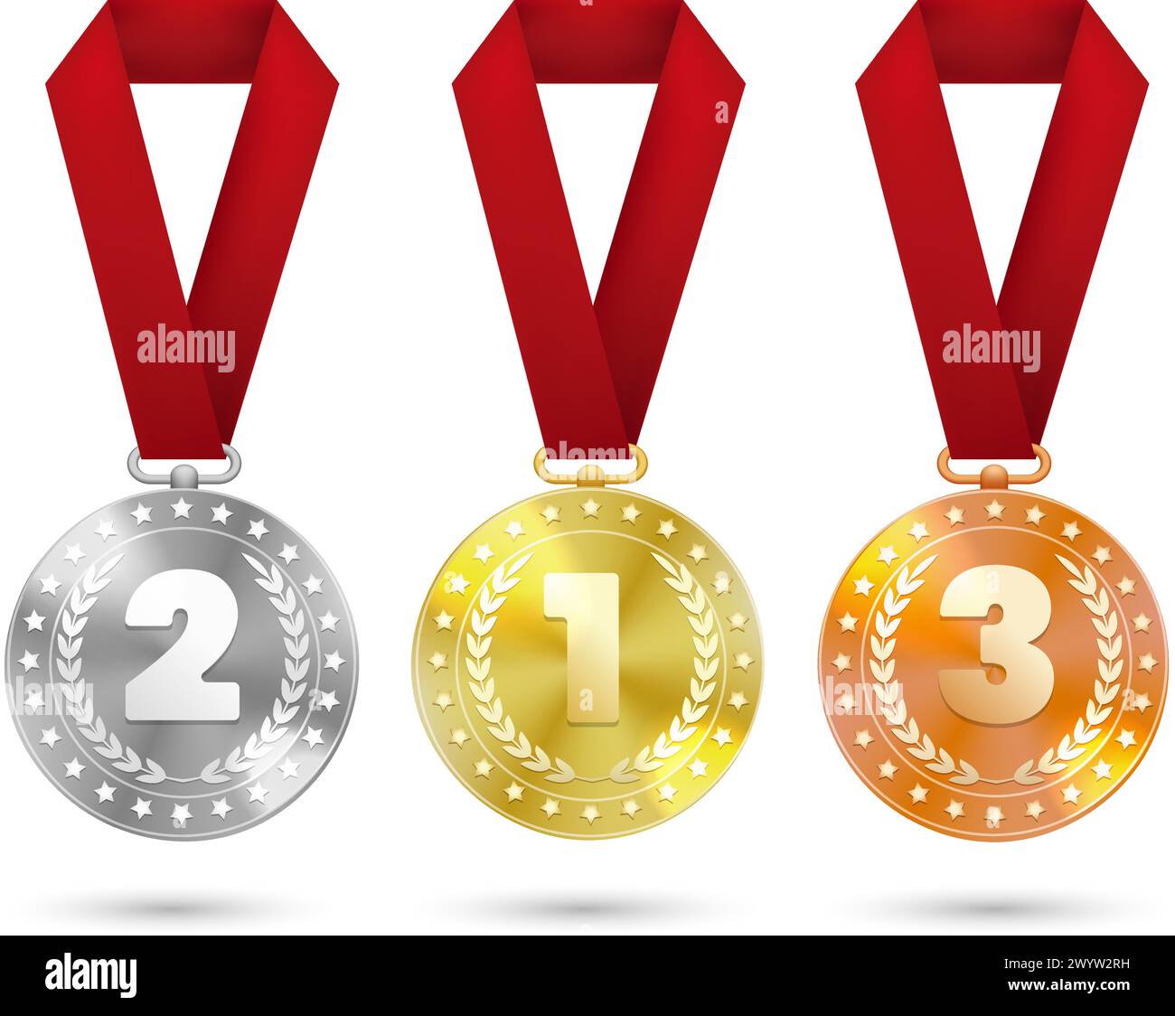 Gold silver bronze medals Stock Vector Image & Art - Alamy Gold silver bronze medals Stock Vector Image & Art - Alamy