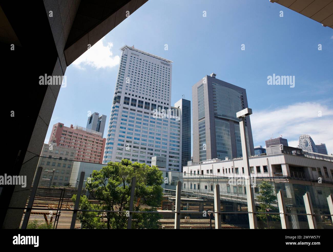 Odakyu Southern Tower, Shinjuku district, Tokyo, Japan Stock Photo - Alamy