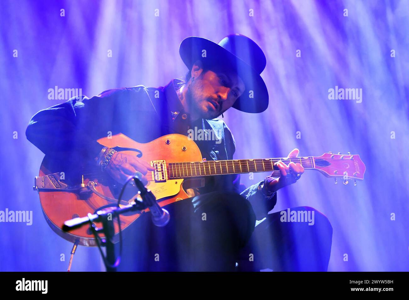 Hermanos GutiÃ rrez performing at Shepherds Bush Empire LONDON, ENGLAND ...