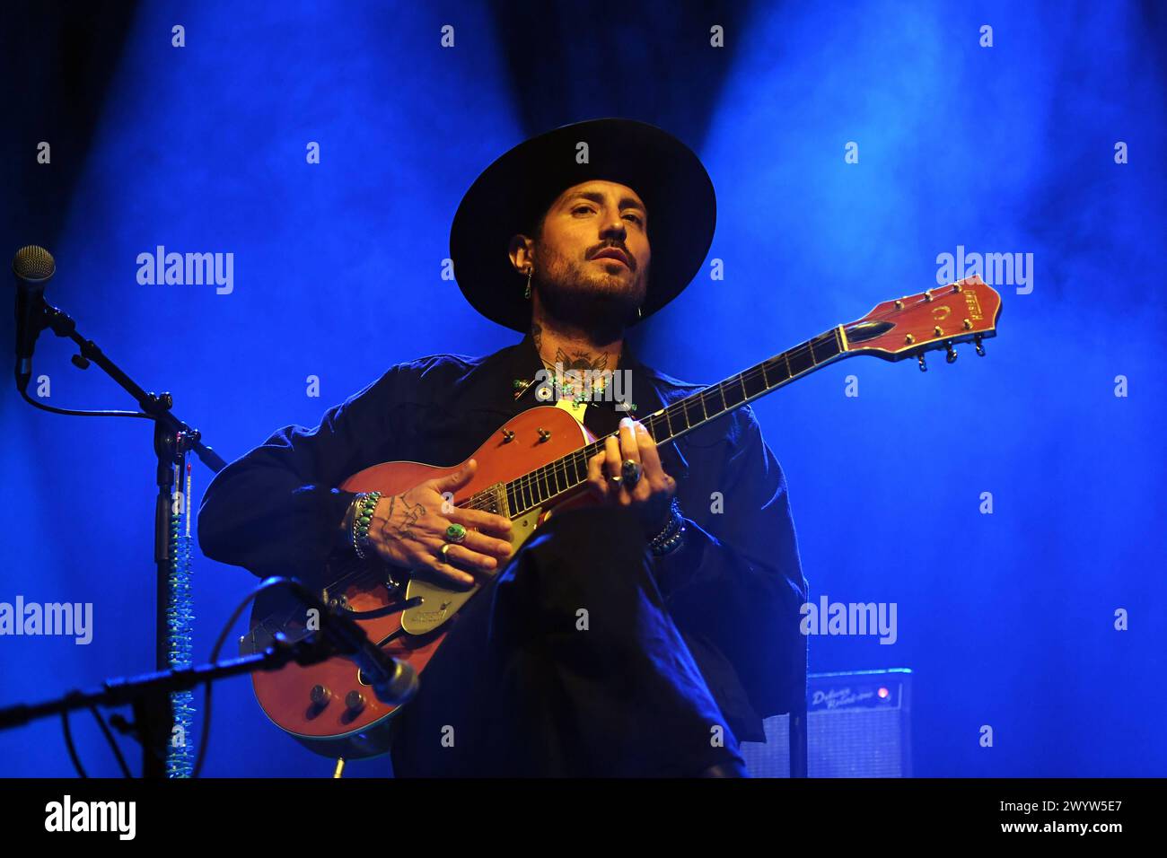 Hermanos GutiÃ rrez performing at Shepherds Bush Empire LONDON, ENGLAND ...