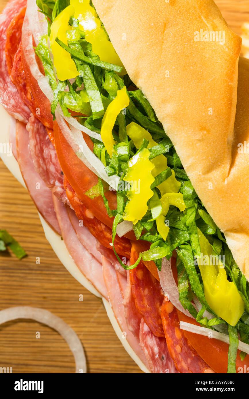 Sandwich submarine hi-res stock photography and images - Alamy