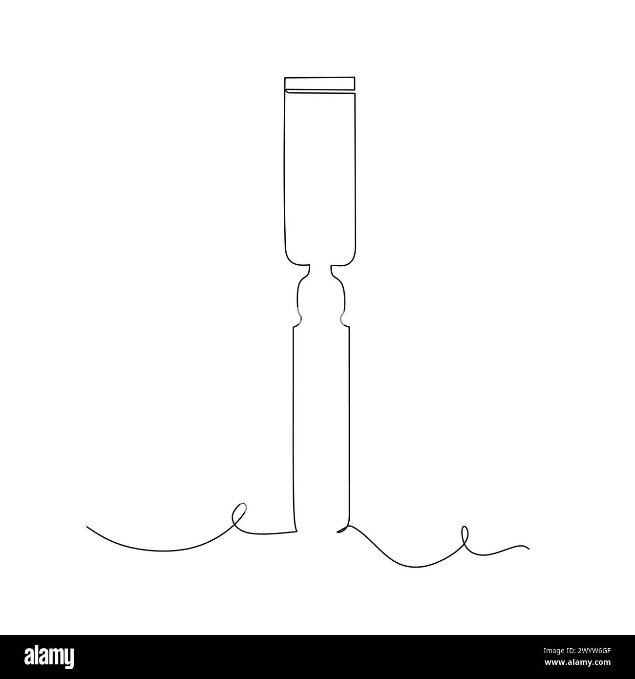 Chisel a tool for carving or cutting a hard material continuous line ...