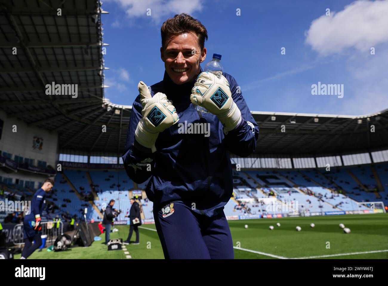 Coventry City goalkeeper Ben Wilson ahead of the Sky Bet Championship ...