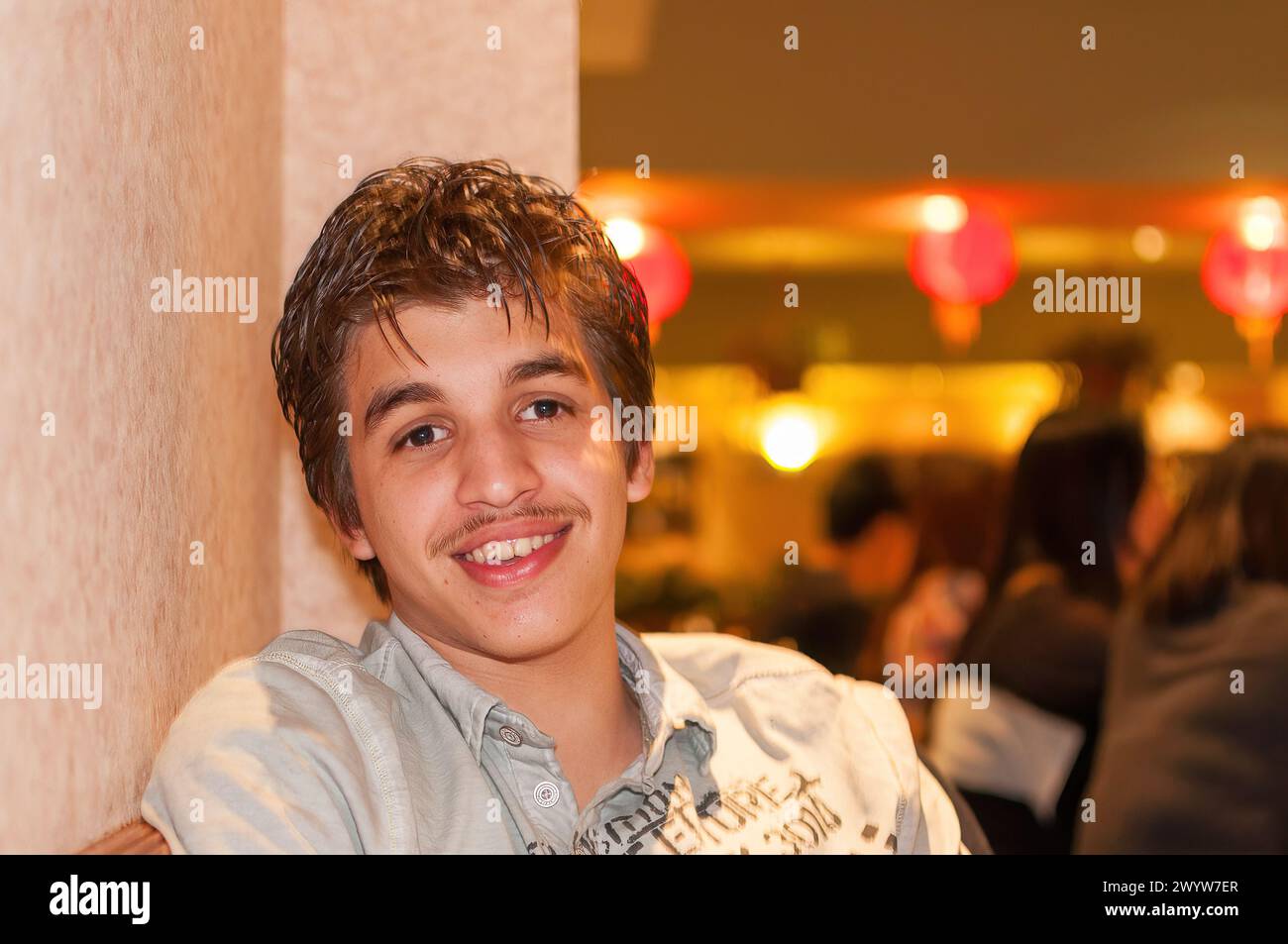 portrait of latin american person Stock Photo - Alamy
