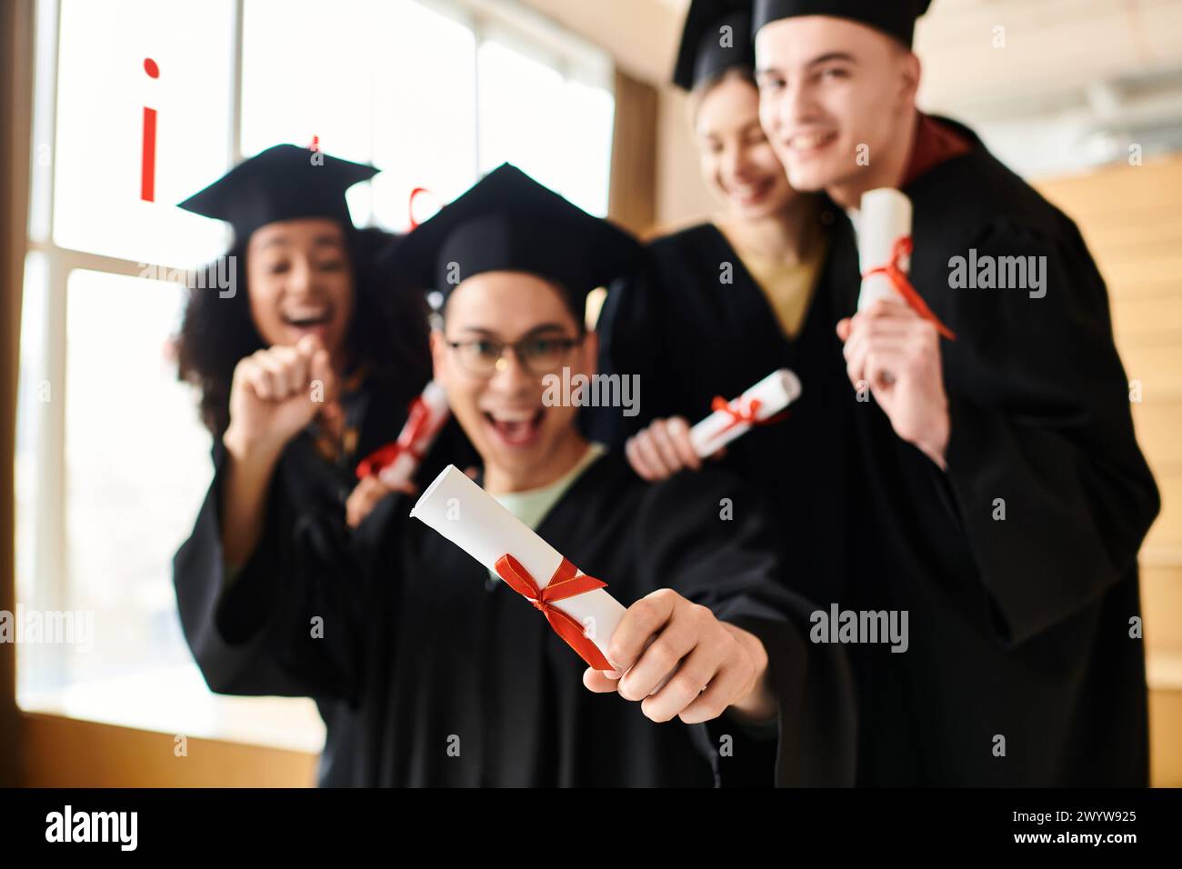 High school graduation group photo hi-res stock photography and images - Alamy