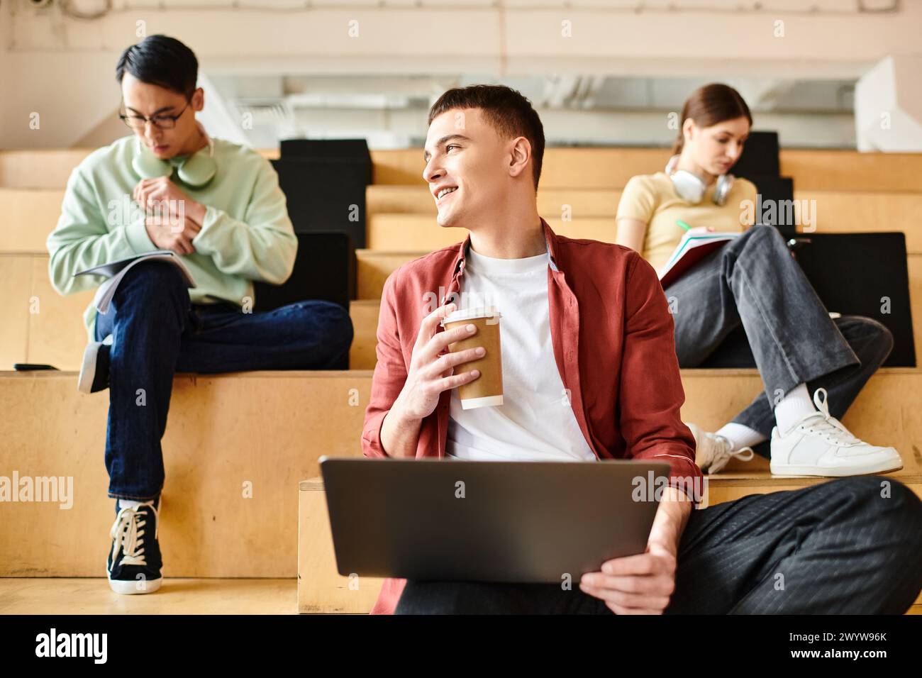 African american student lecture hall hi-res stock photography and ...