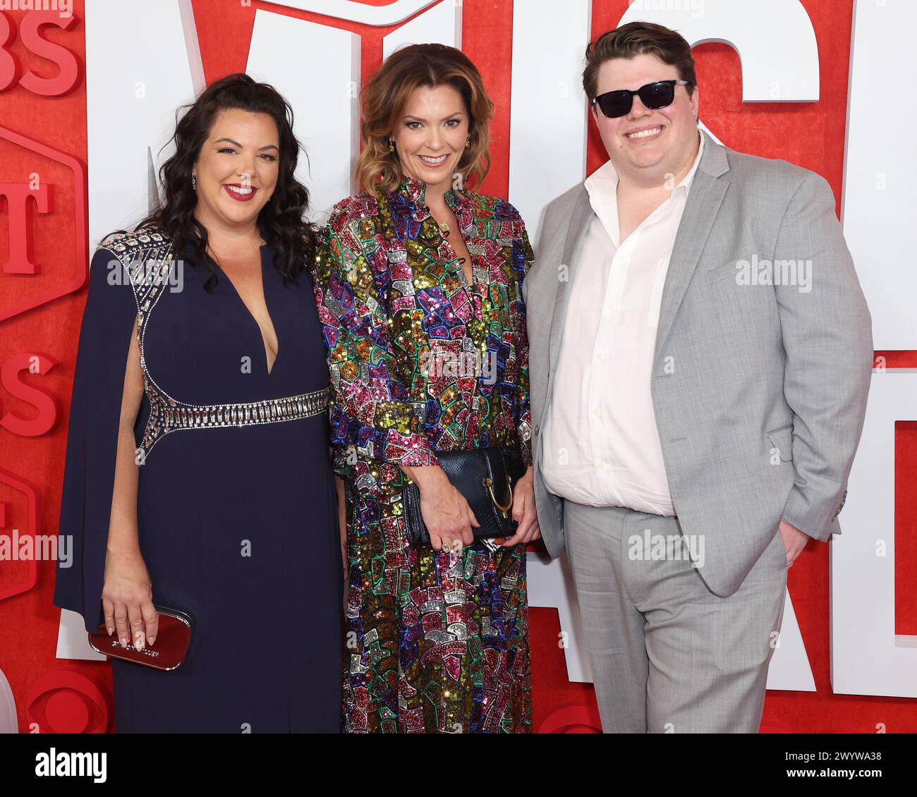 Austin, USA. 07th Apr, 2024. Shelley Covel and Tricia Covel and Stelen ...