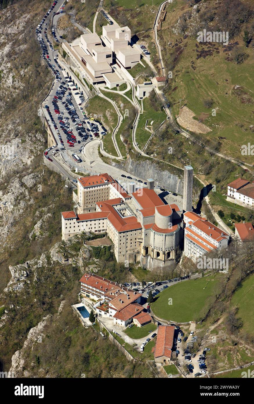 Arantzazu, Parque Natural de Aizkorri, Gipuzkoa, Basque Country, Spain ...