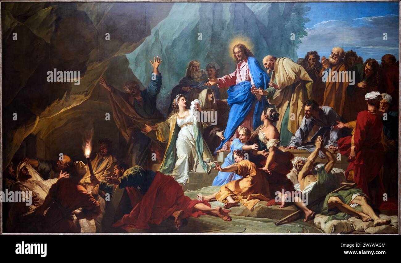 "The Resurrection of Lazarus", 1706, Jean Jouvenet, Musée du Louvre ...