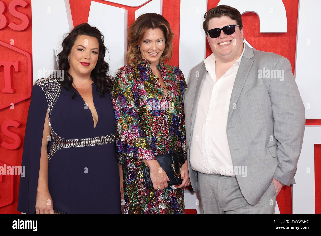 Austin, USA. 07th Apr, 2024. Shelley Covel and Tricia Covel and Stelen ...