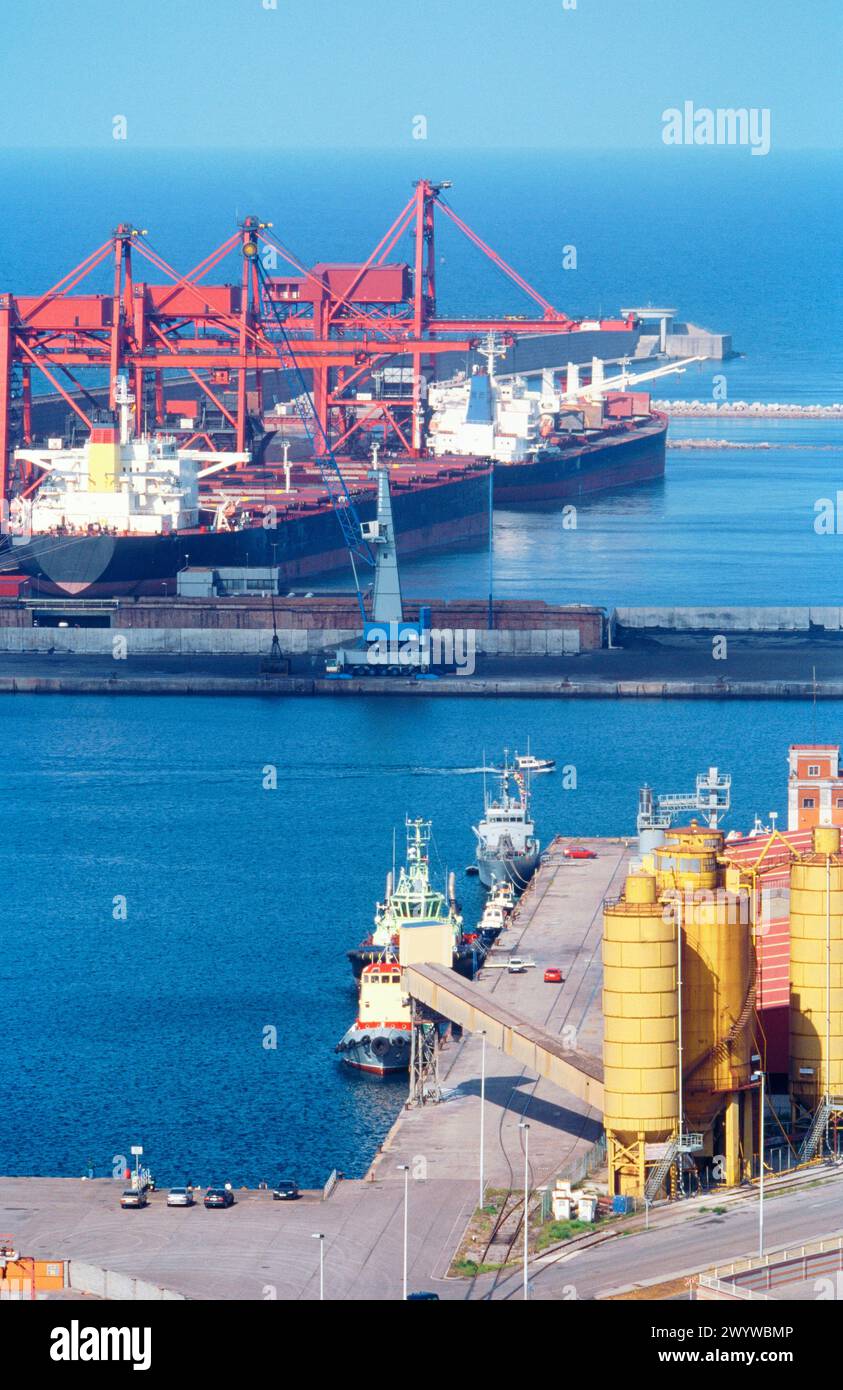 Port of El Musel. Gijon. Asturias. Spain Stock Photo - Alamy