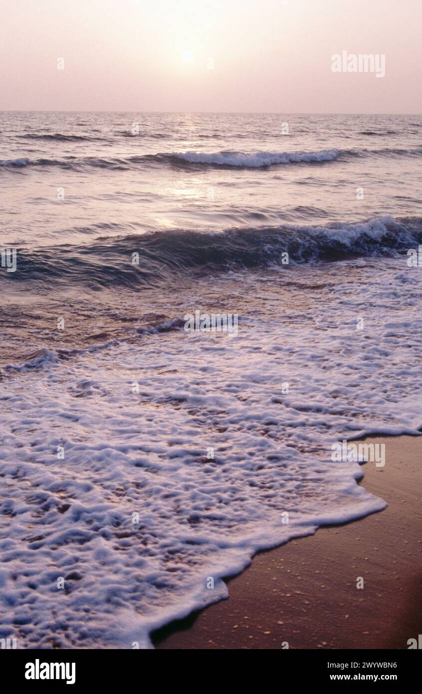 La Barrosa beach, Chiclana de la Frontera. Cádiz province, Andalusia ...