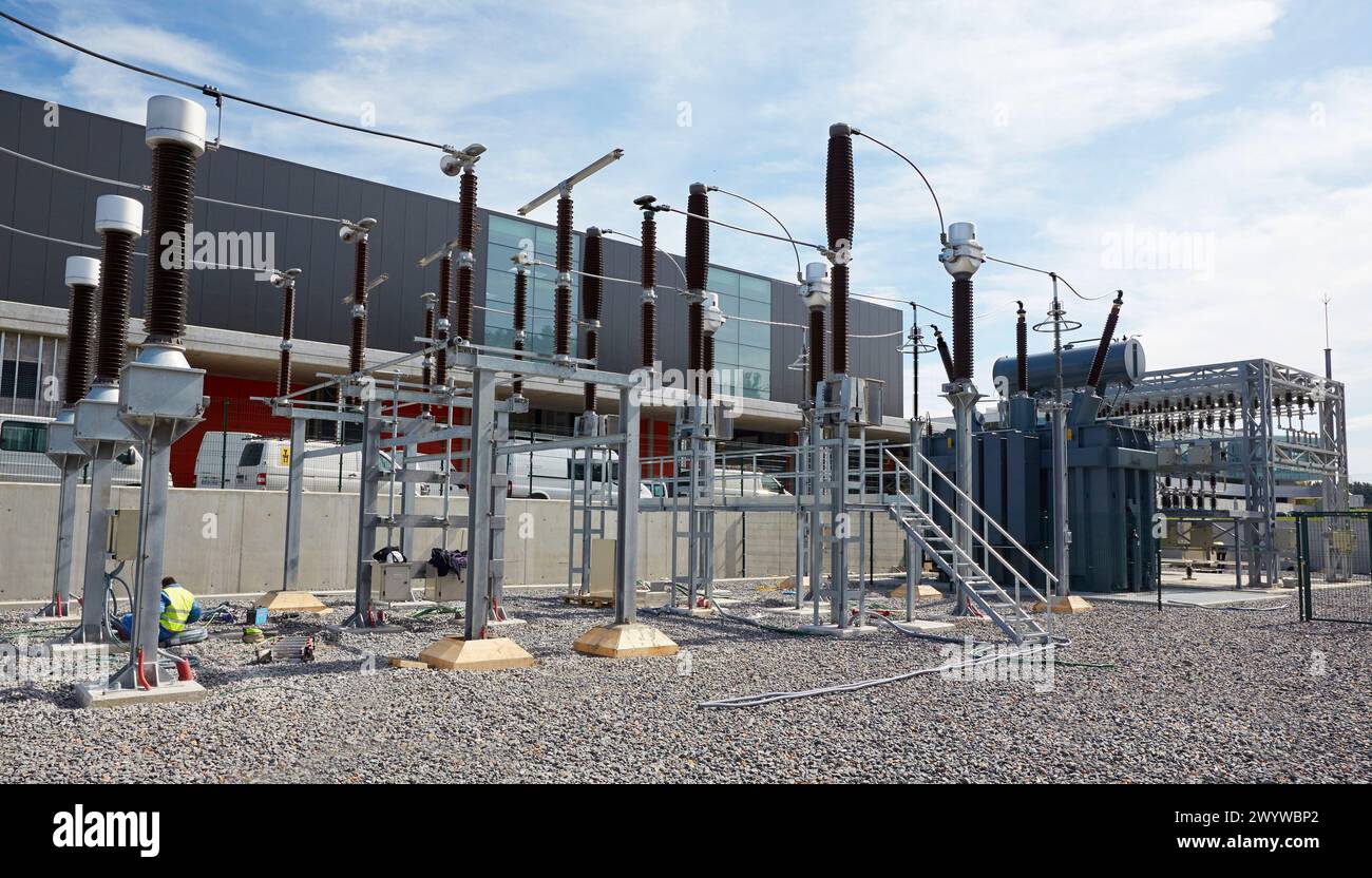Electrical Substation. Ingrid. Testing and Certificates Services for ...