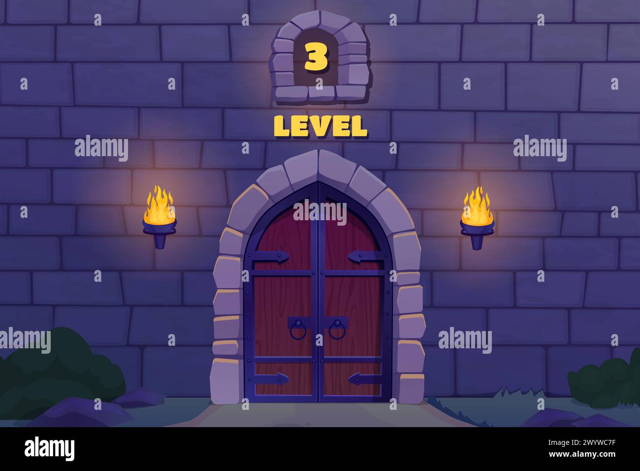 Dark age game Stock Vector Images - Alamy