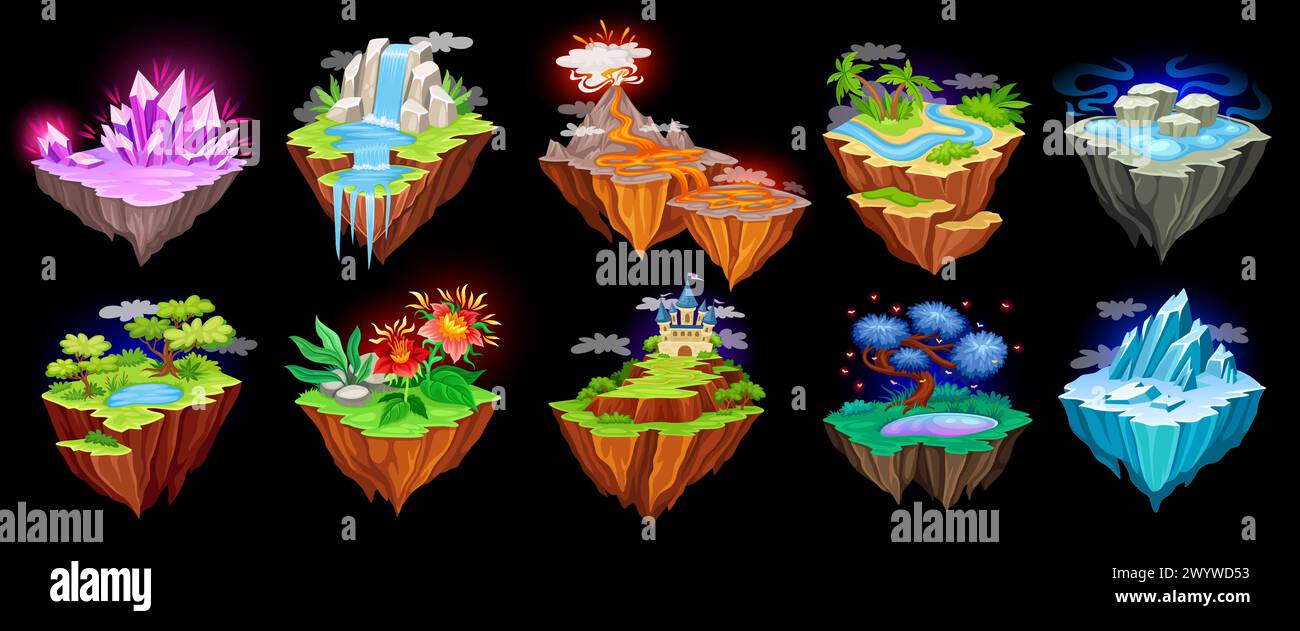 Rock island vector map Stock Vector Images - Alamy