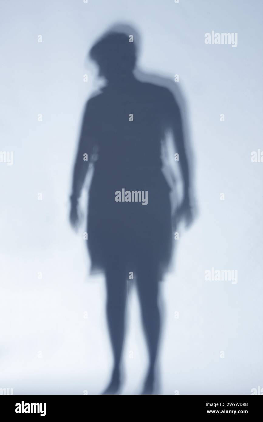 Shadow, adult female Stock Photo - Alamy