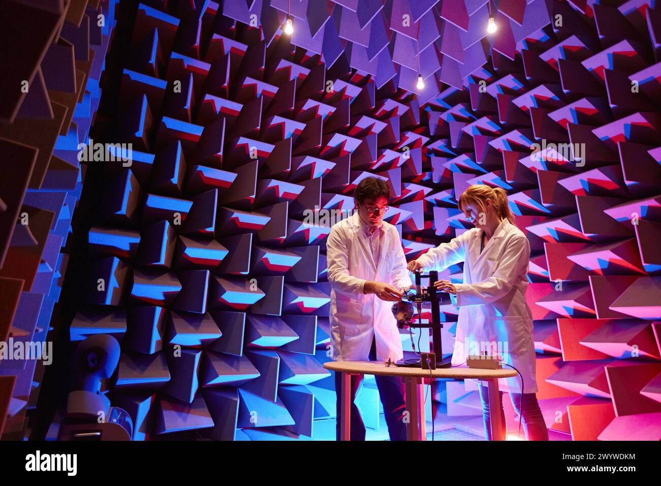 Acoustic testing chamber hi-res stock photography and images - Alamy