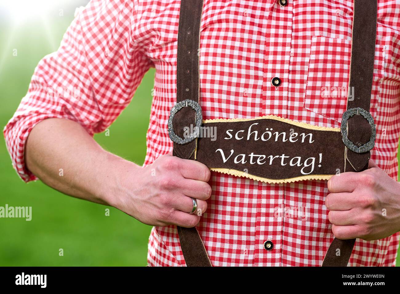 Bavaria, Germany - April 7, 2024: Happy Father s Day Greeting on the ...