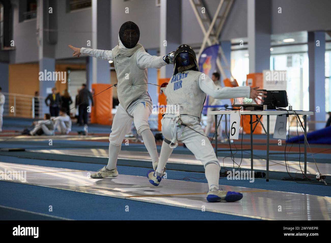 Ukrainian fencers hi-res stock photography and images - Alamy