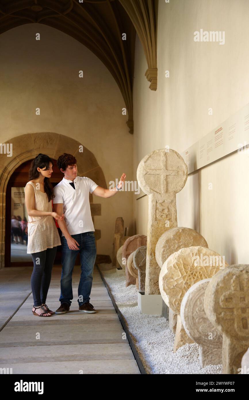 Funerary stele in tle cloister of former Dominican convent (16th ...
