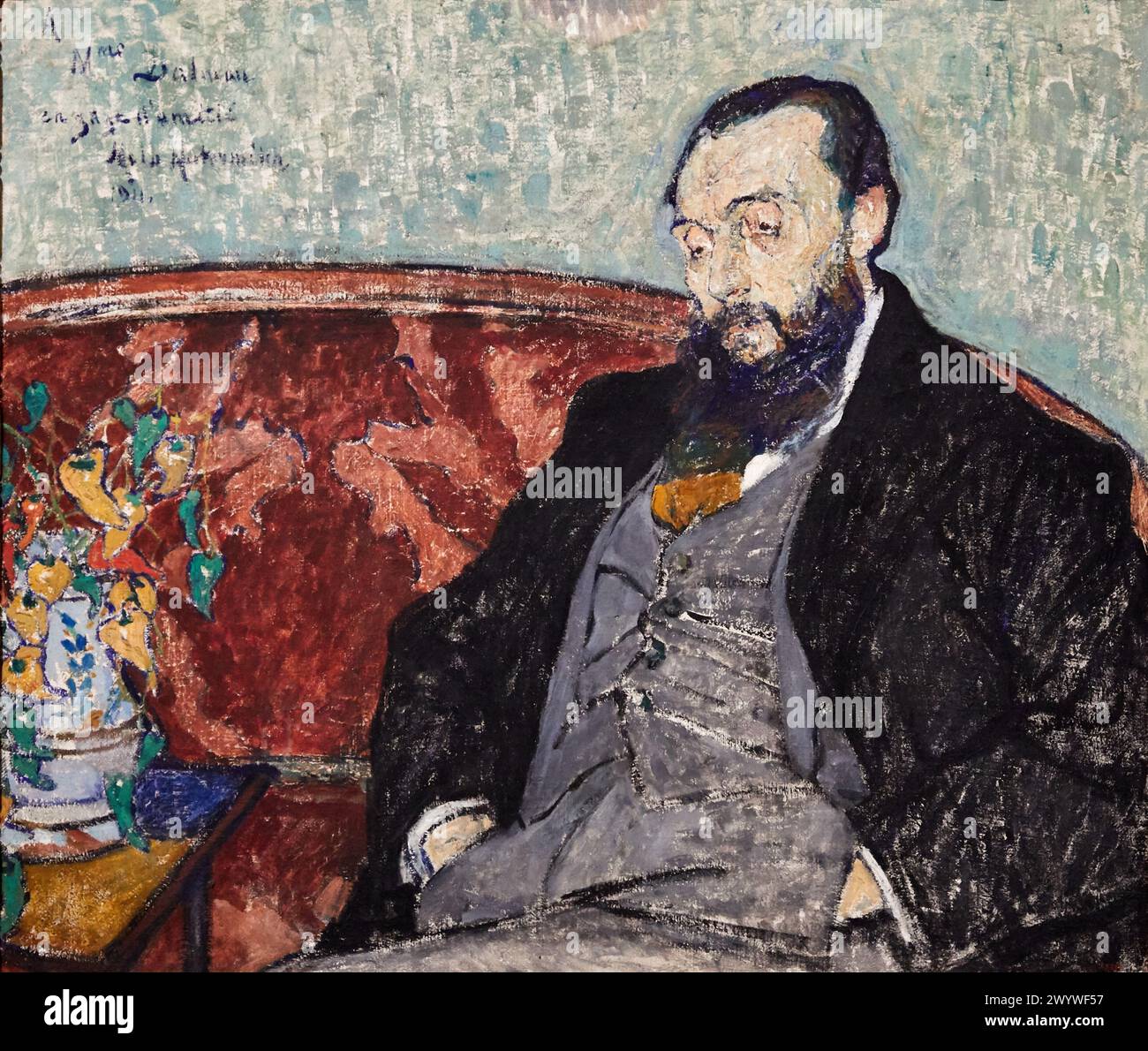 "Portrait of the Art Dealer Josep Dalmau i Rafel", 1911, Pablo Gargallo ...