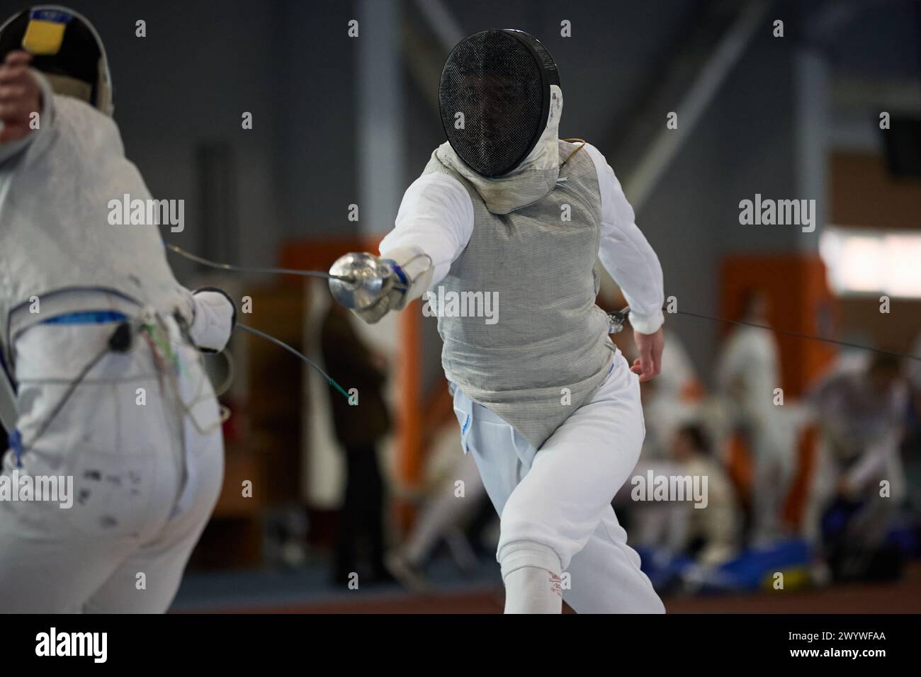 Close up athlete in fencing hi-res stock photography and images - Alamy