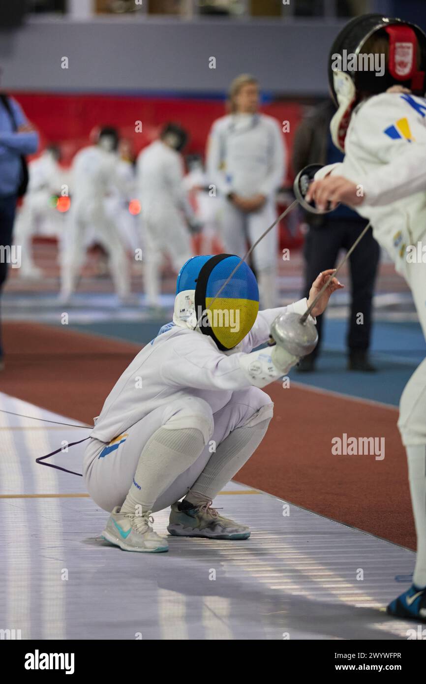 Ukrainian national fencing team hi-res stock photography and images - Alamy